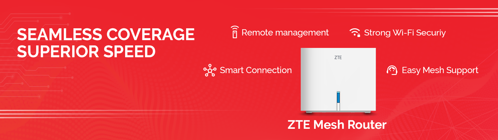 ZTE Mesh Router • Vianet Communication Ltd.